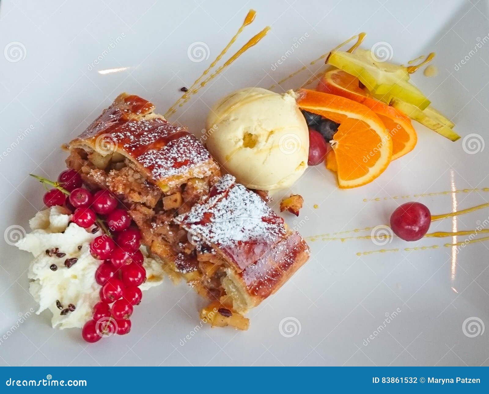 Completion dinner. stock photo. Image of filling, eggnog - 83861532