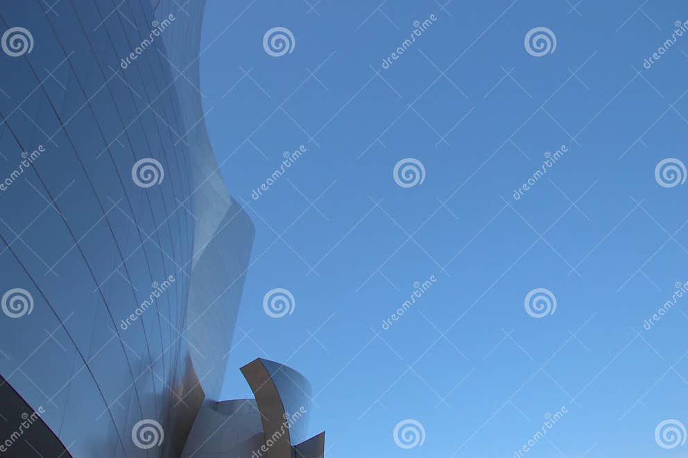 Complex Architecture, Reflective, Undulating Organic Forms. Stock Photo ...