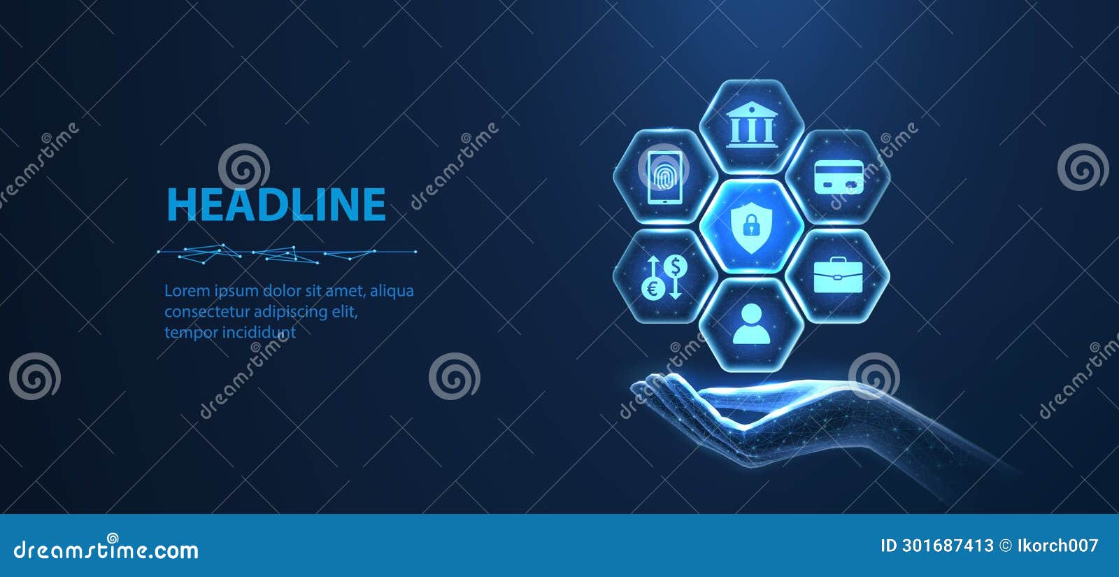 Complex Banking Secure System. Stock Vector - Illustration of control ...