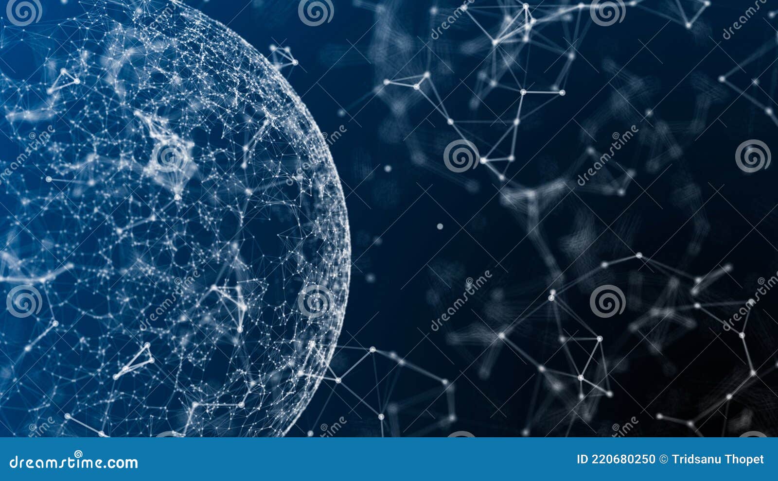 Complex Big Data and World Wide Connection Stock Photo - Image of ...