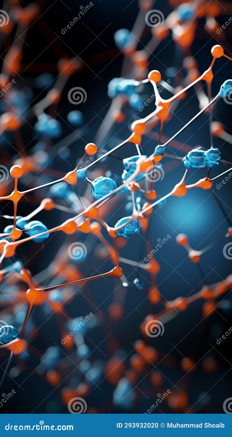 A Complex Biological Gene Structure Visualized through 3D Rendering ...