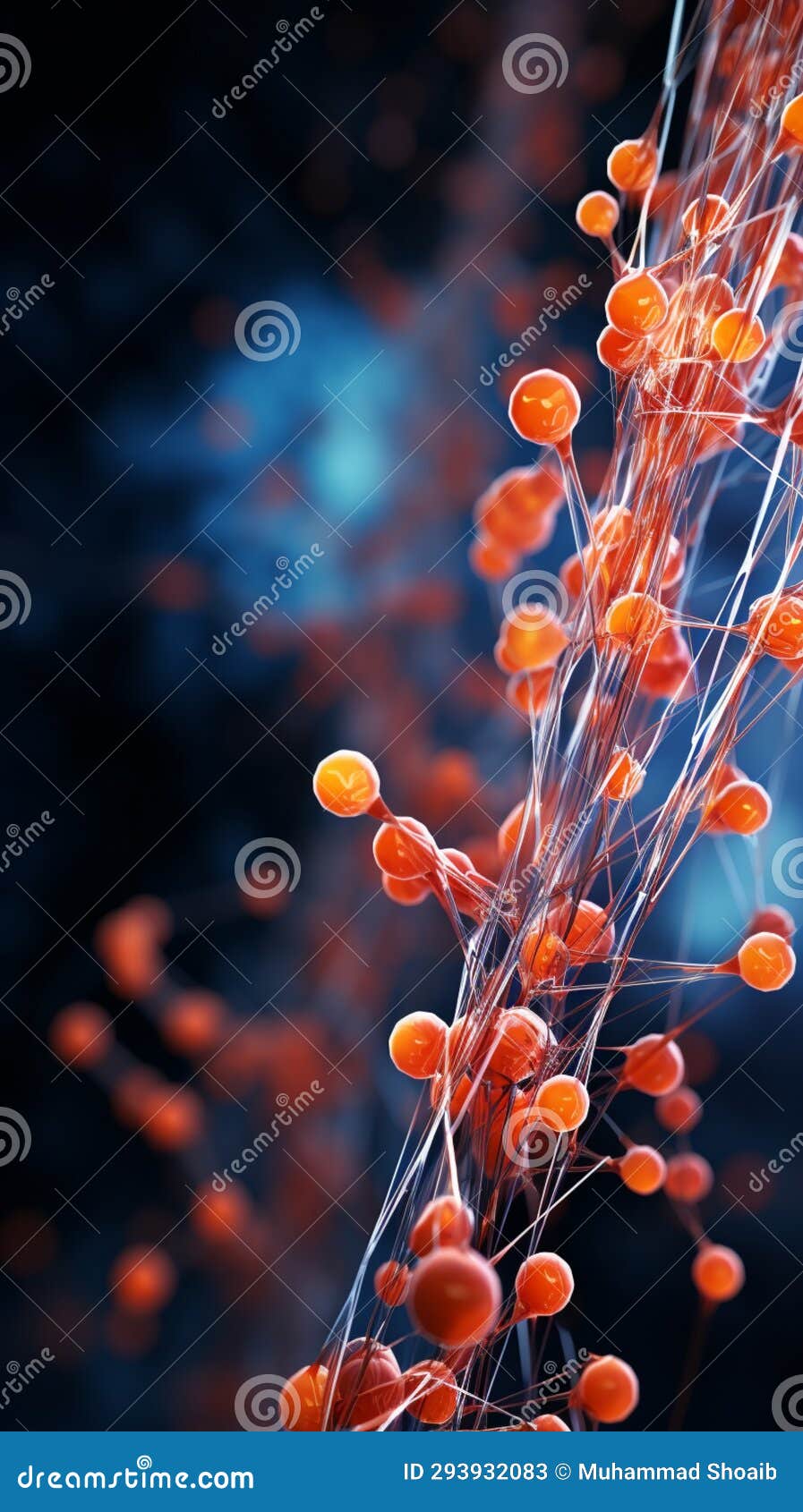 A Complex Biological Gene Structure Visualized through 3D Rendering ...