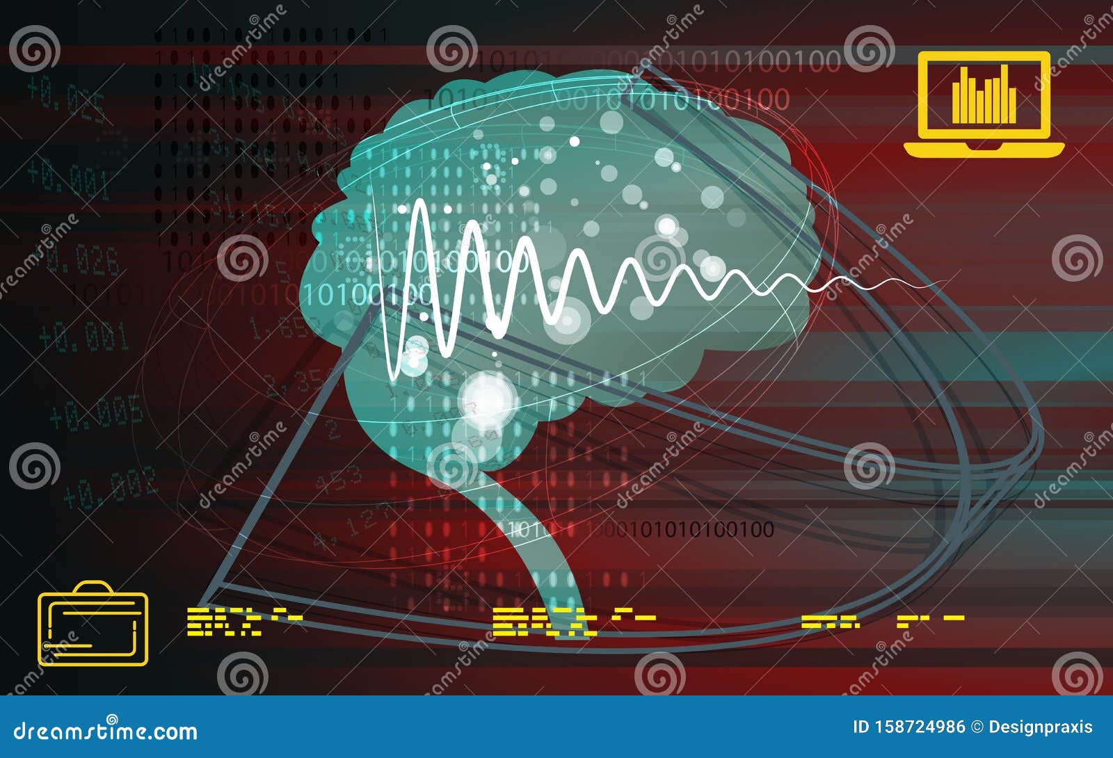 Complex Brain Process Stock Illustration Stock Illustration ...