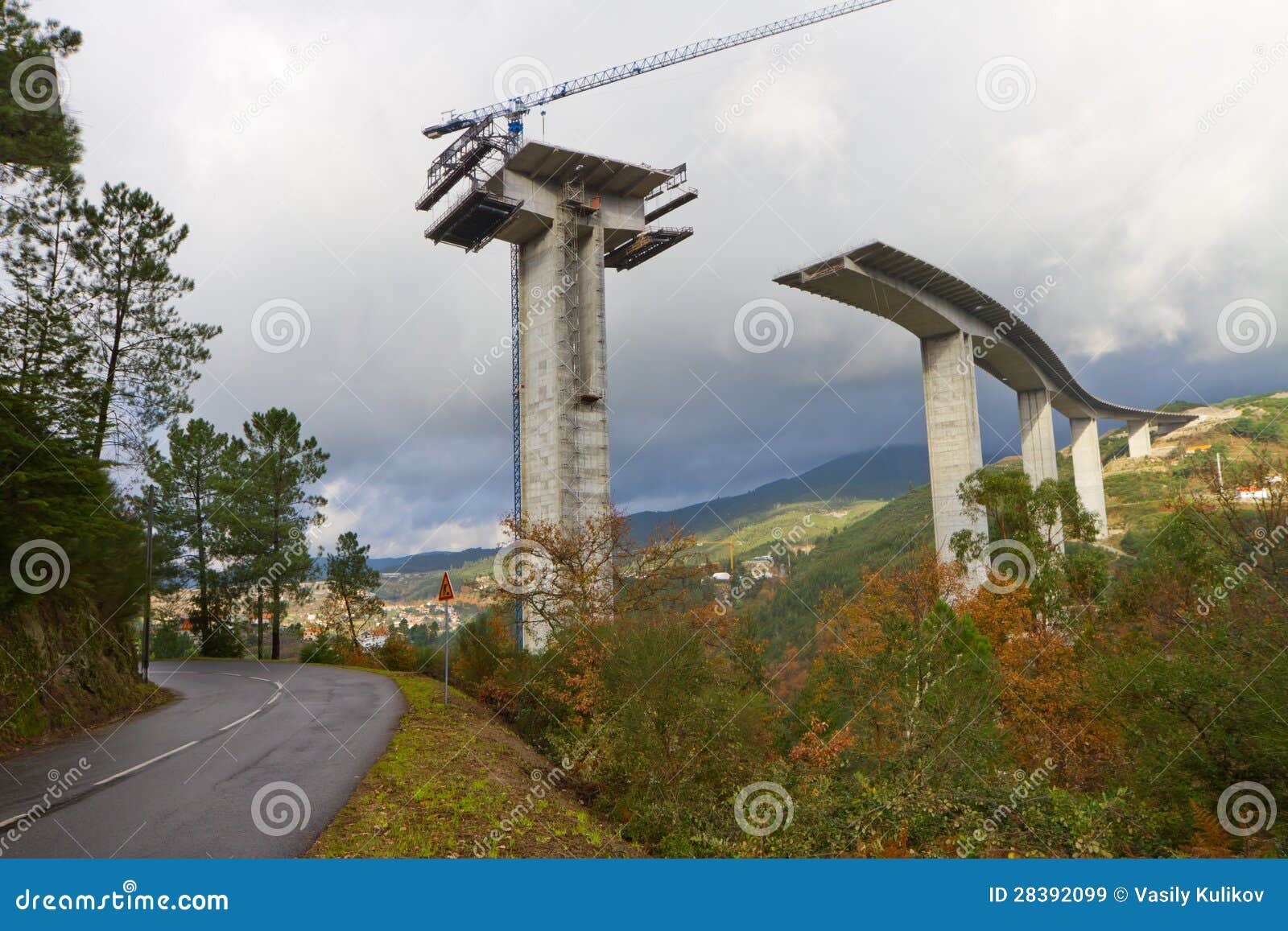 Complex bridge stock image. Image of site, cement, development - 28392099