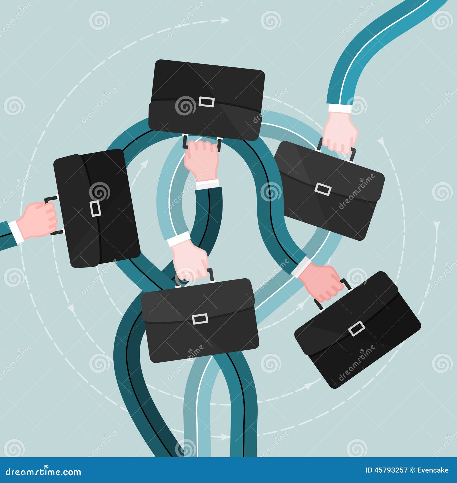 Complex business stock vector. Illustration of tangled - 45793257