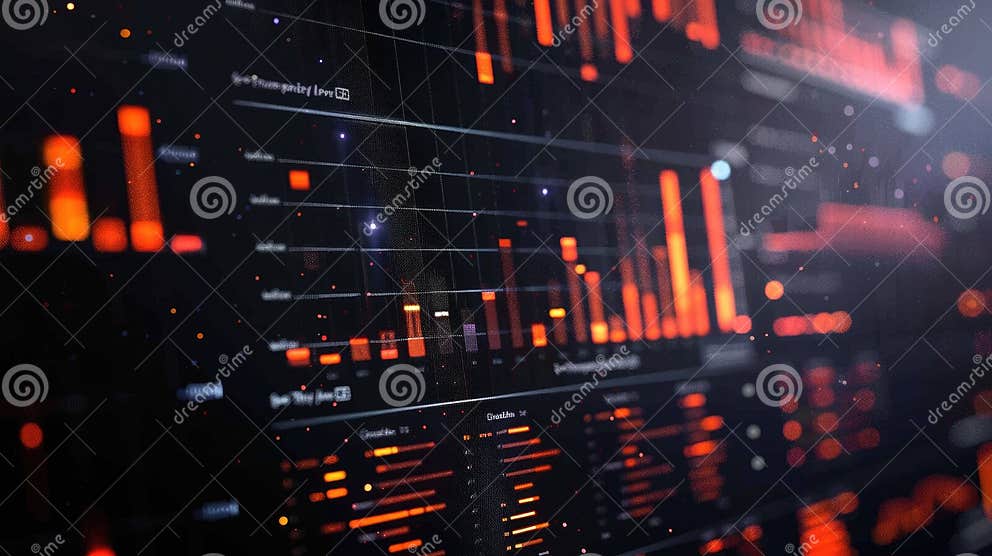 Complex Business Graph Present Statistic Infographic Design for ...
