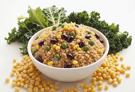 Complex Carbohydrates Food Sources Stock Illustration - Illustration of ...