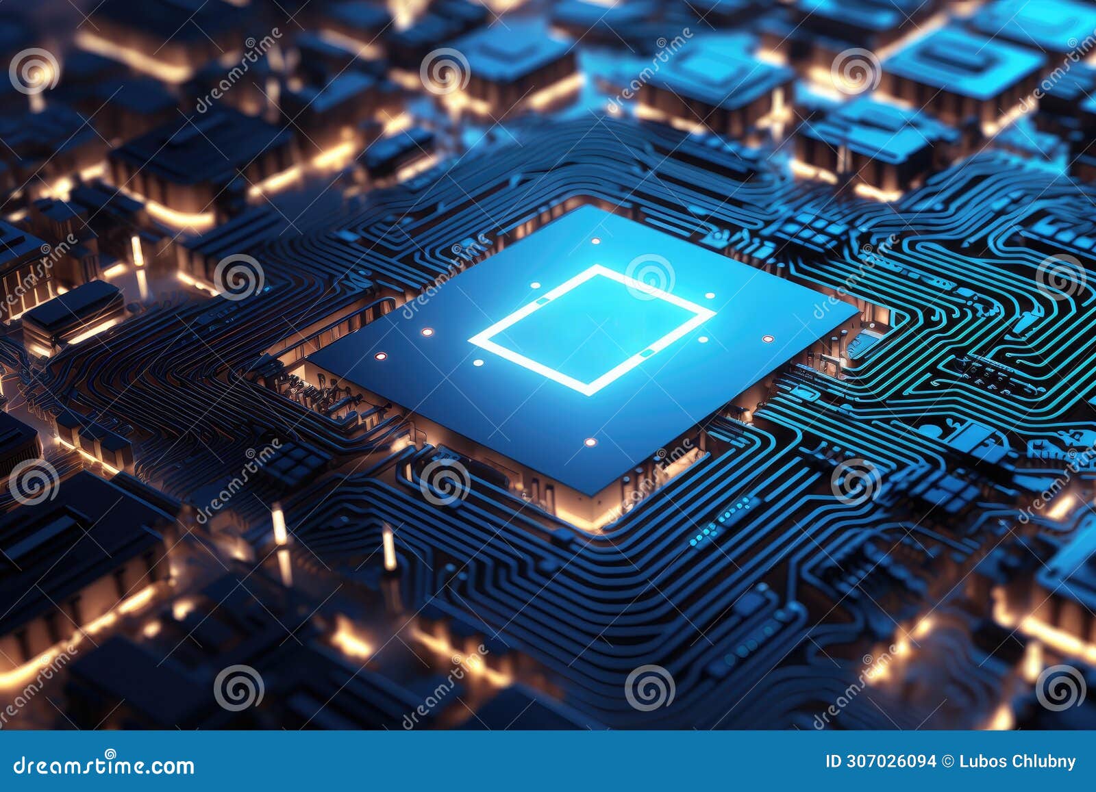 Complex Circuit Board, Illustrating the Integration of Artificial ... Complex Circuit Board, Illustrating the Integration of Artificial ...