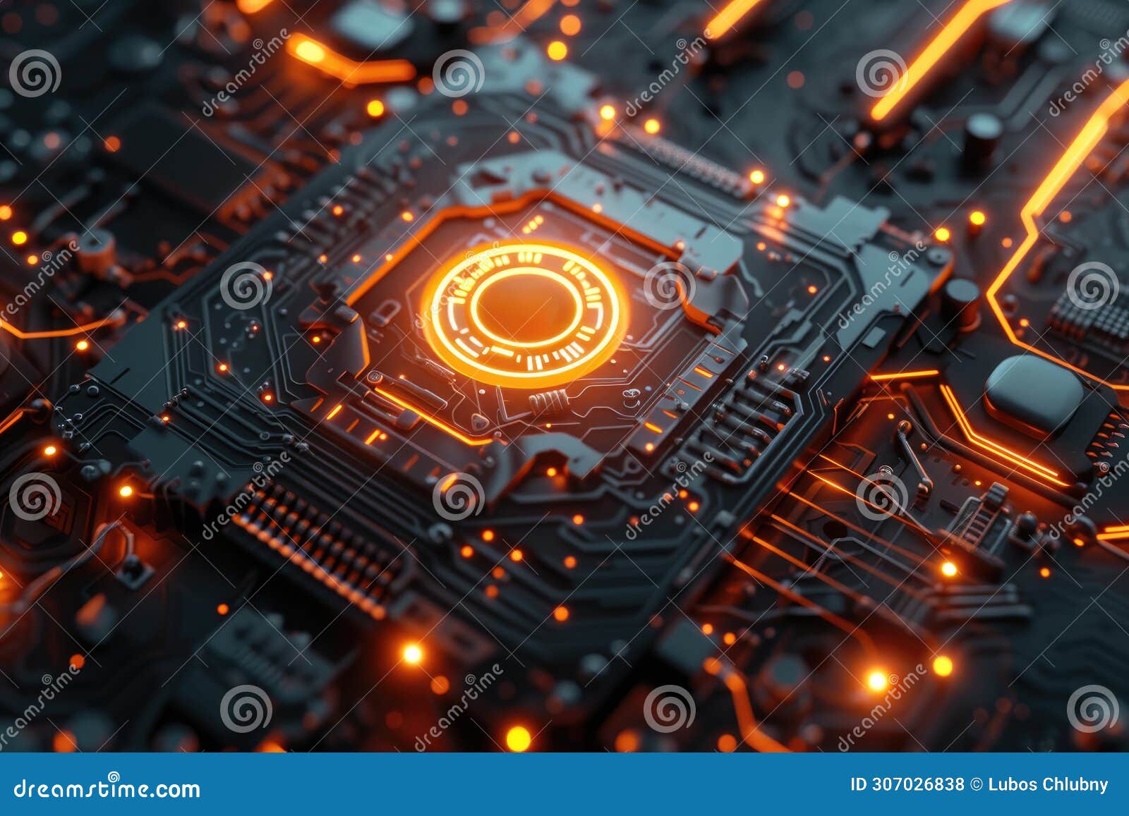 Complex Circuit Board, Illustrating the Integration of Artificial ... Complex Circuit Board, Illustrating the Integration of Artificial ...