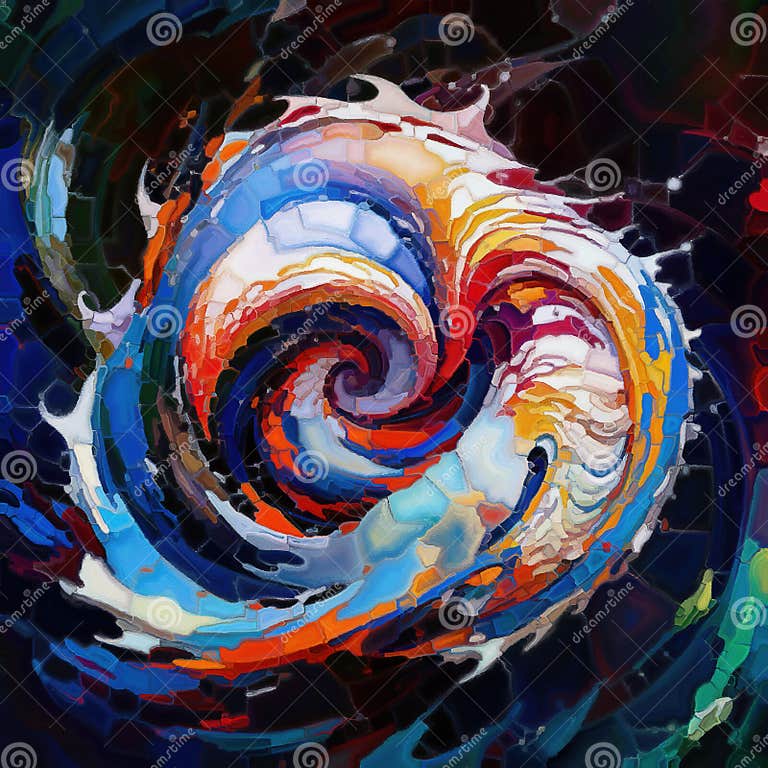 Complex Color Compilation stock photo. Image of angular - 313962242