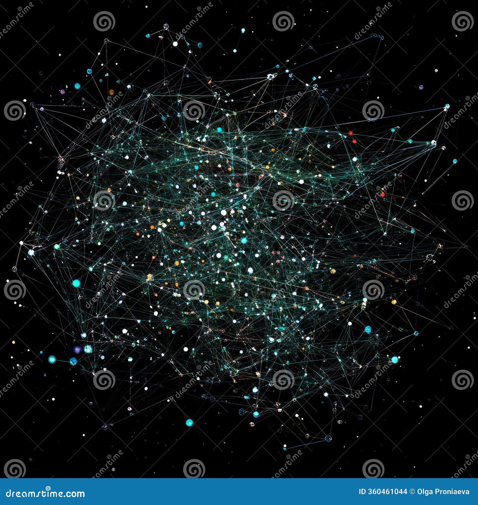 Complex Cosmic Network Formation with Interconnected Celestial Bodies ...