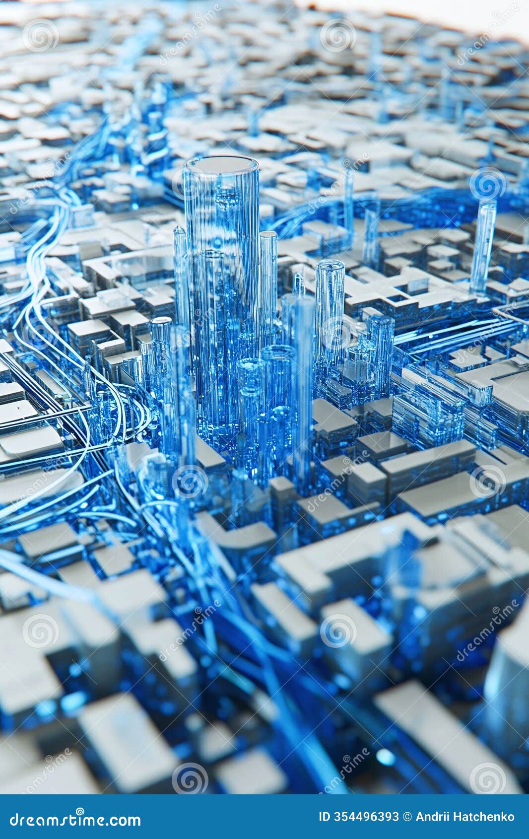 A Complex 3D GIS Network Map Visualizing Urban Planning and Spatial ...