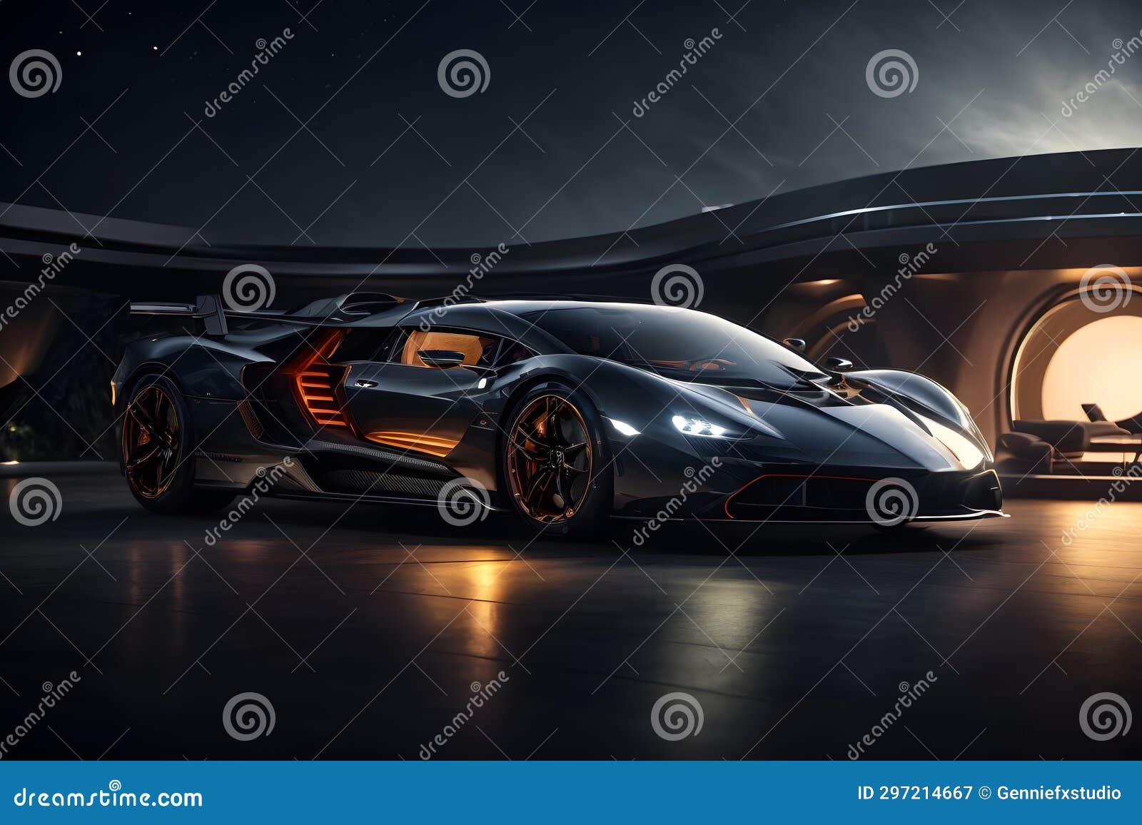 Complex 3d Render Ultra Detailed Hyper Realistic Modern Luxury House ...