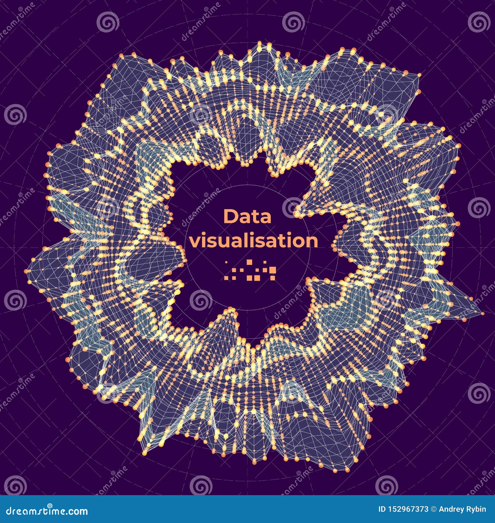 Complex Data Visualization Concept. Vector Abstract Illustration. Stock ... Complex Data Visualization Concept. Vector Abstract Illustration. Stock ...