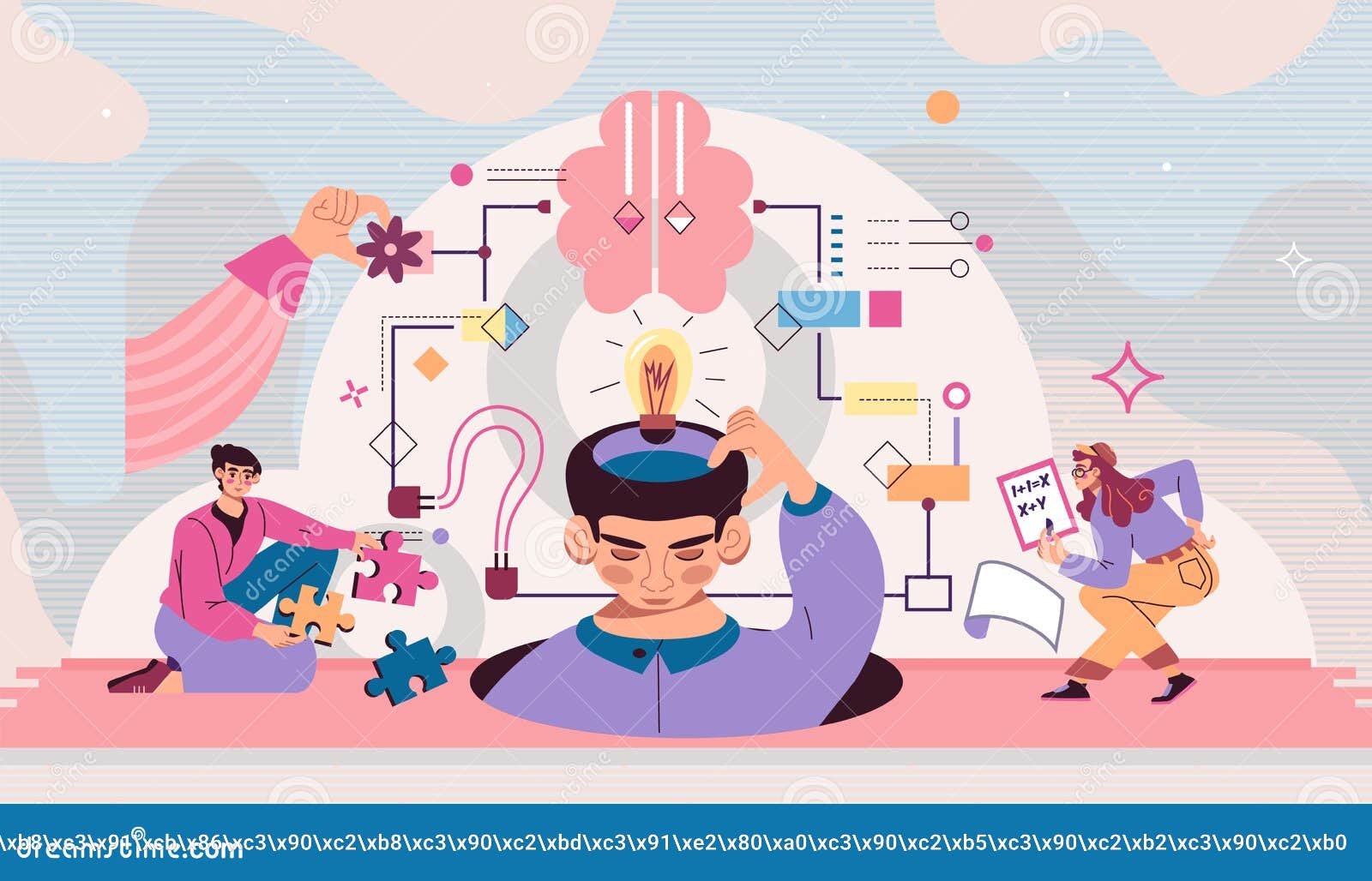 Cognition Complex Like A Puzzle - Pictured As Word Cognition On A ... Cognition Complex Like A Puzzle - Pictured As Word Cognition On A ...