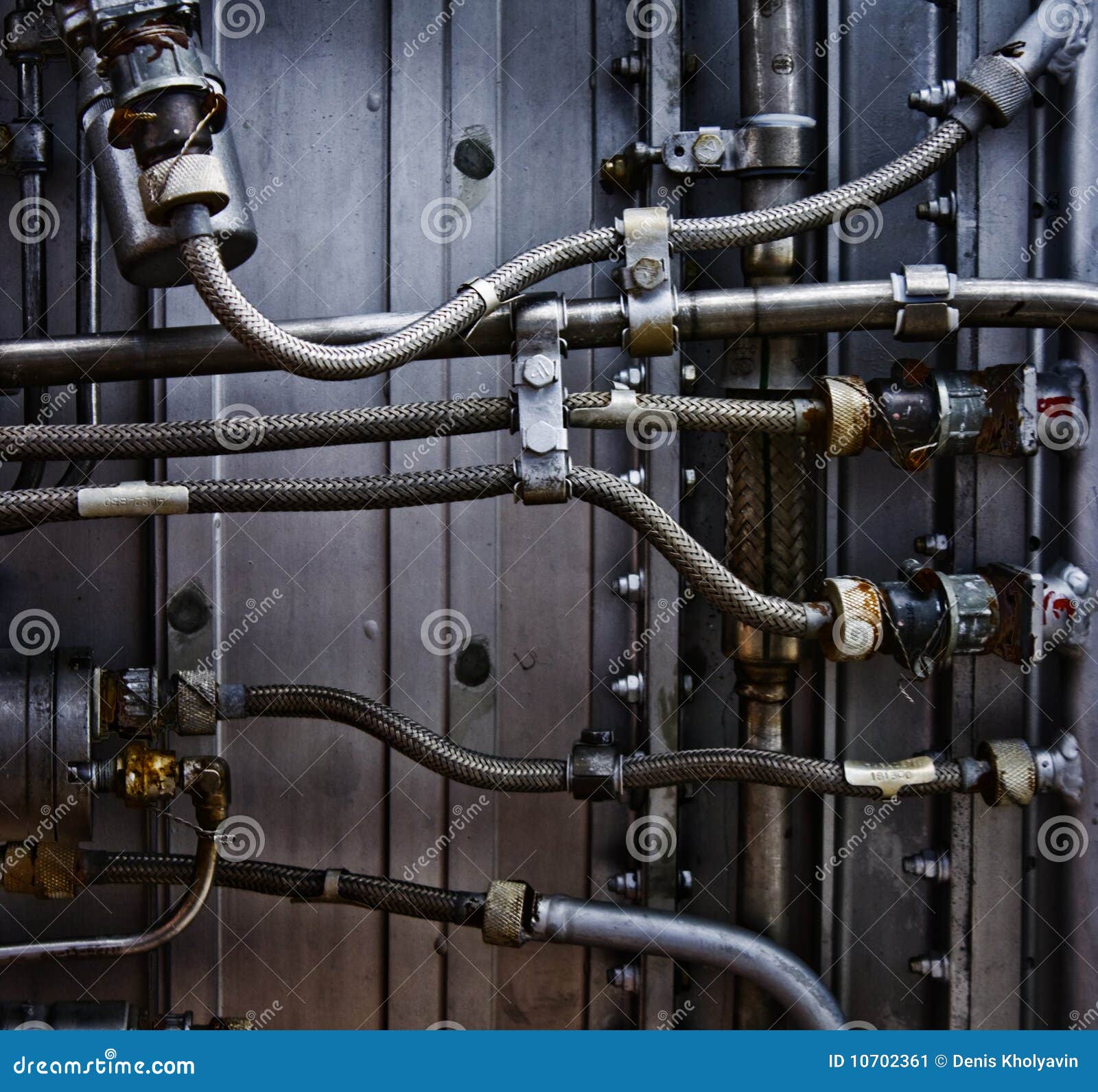 Complex design from metal stock image. Image of iron - 10702361