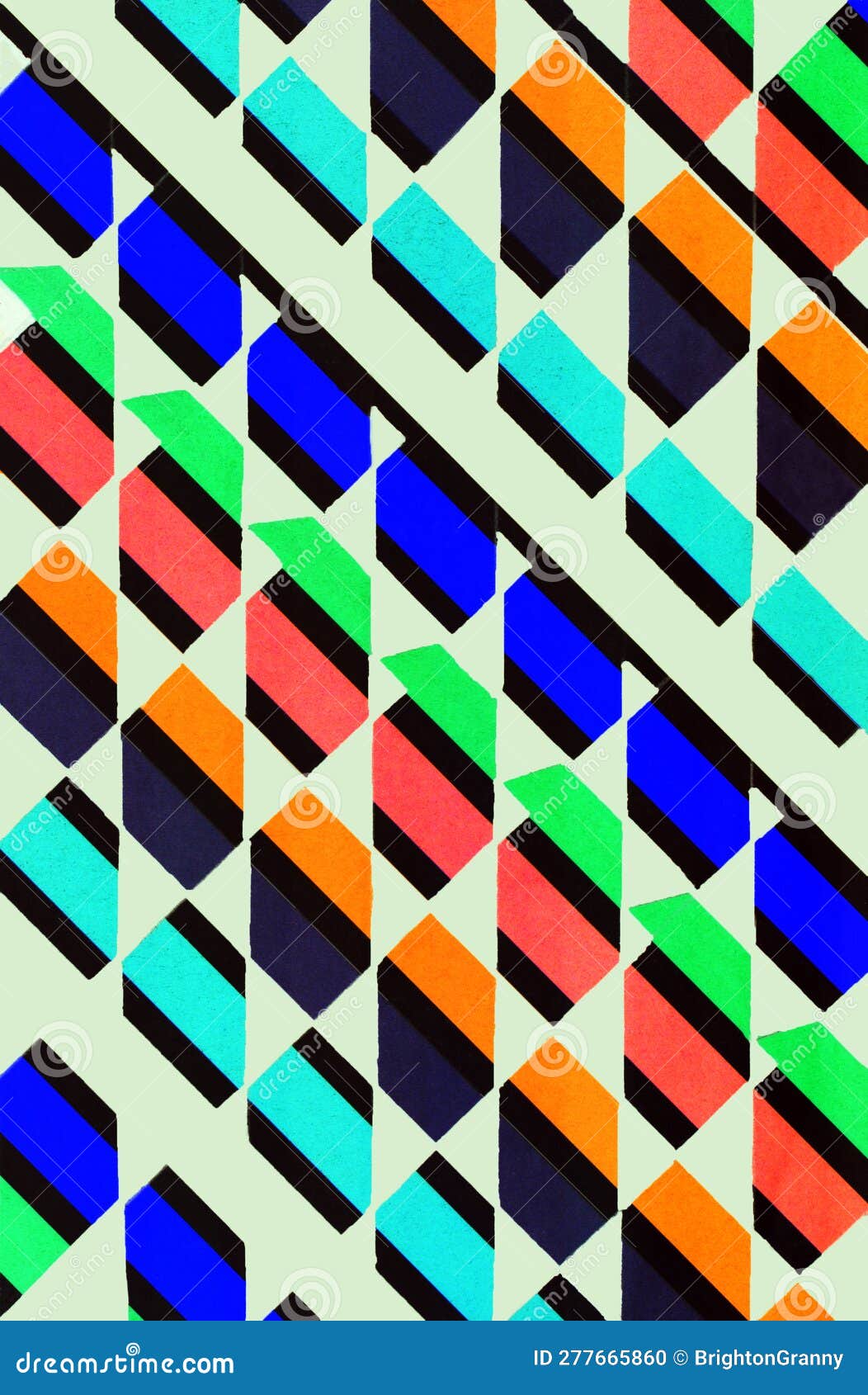A Complex Diagonal Pattern of Lines and Squares. Stock Photo - Image of ...