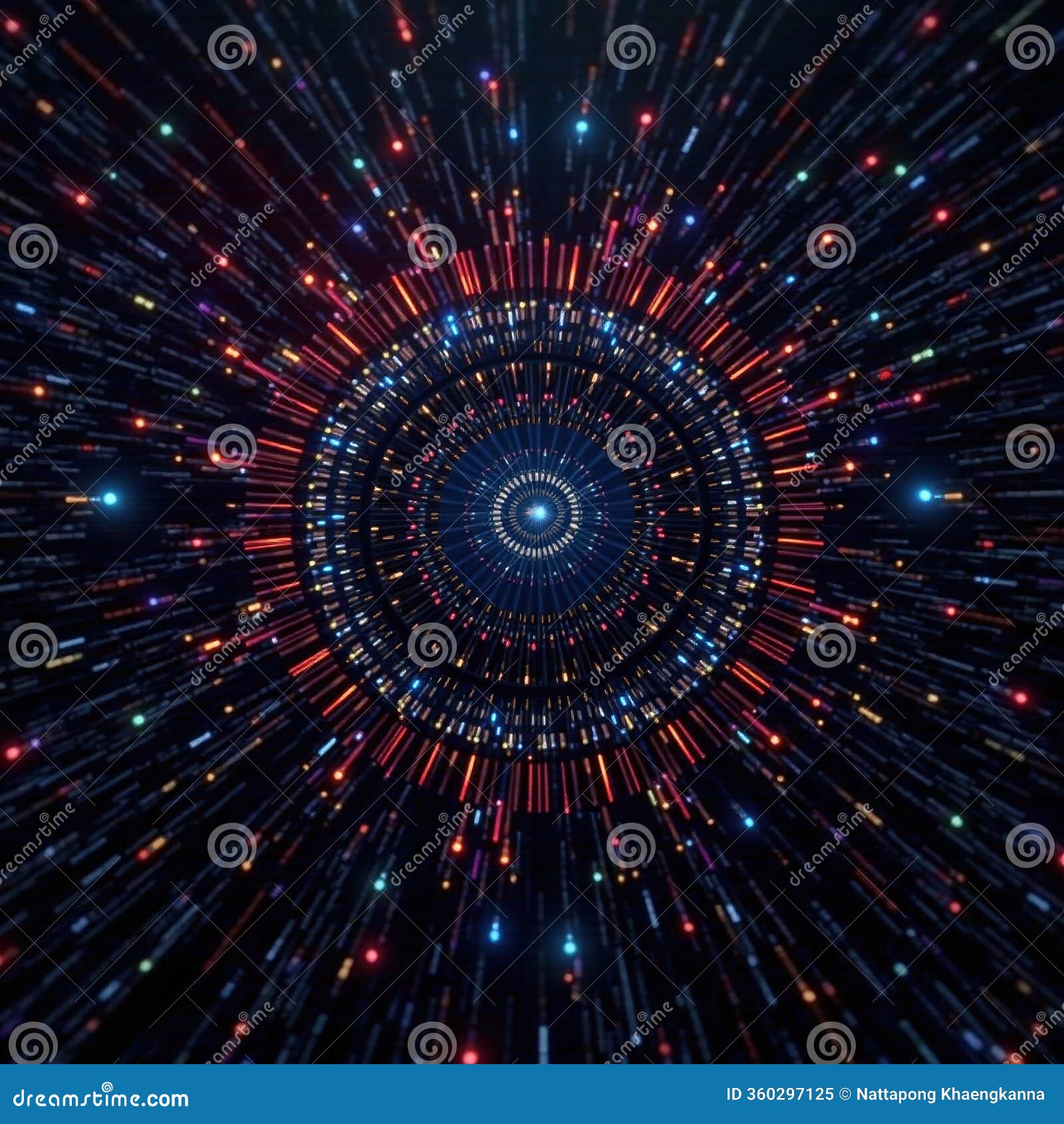 Complex Digital Circuitry Pattern on Dark Backdrop , Computer, Network ...