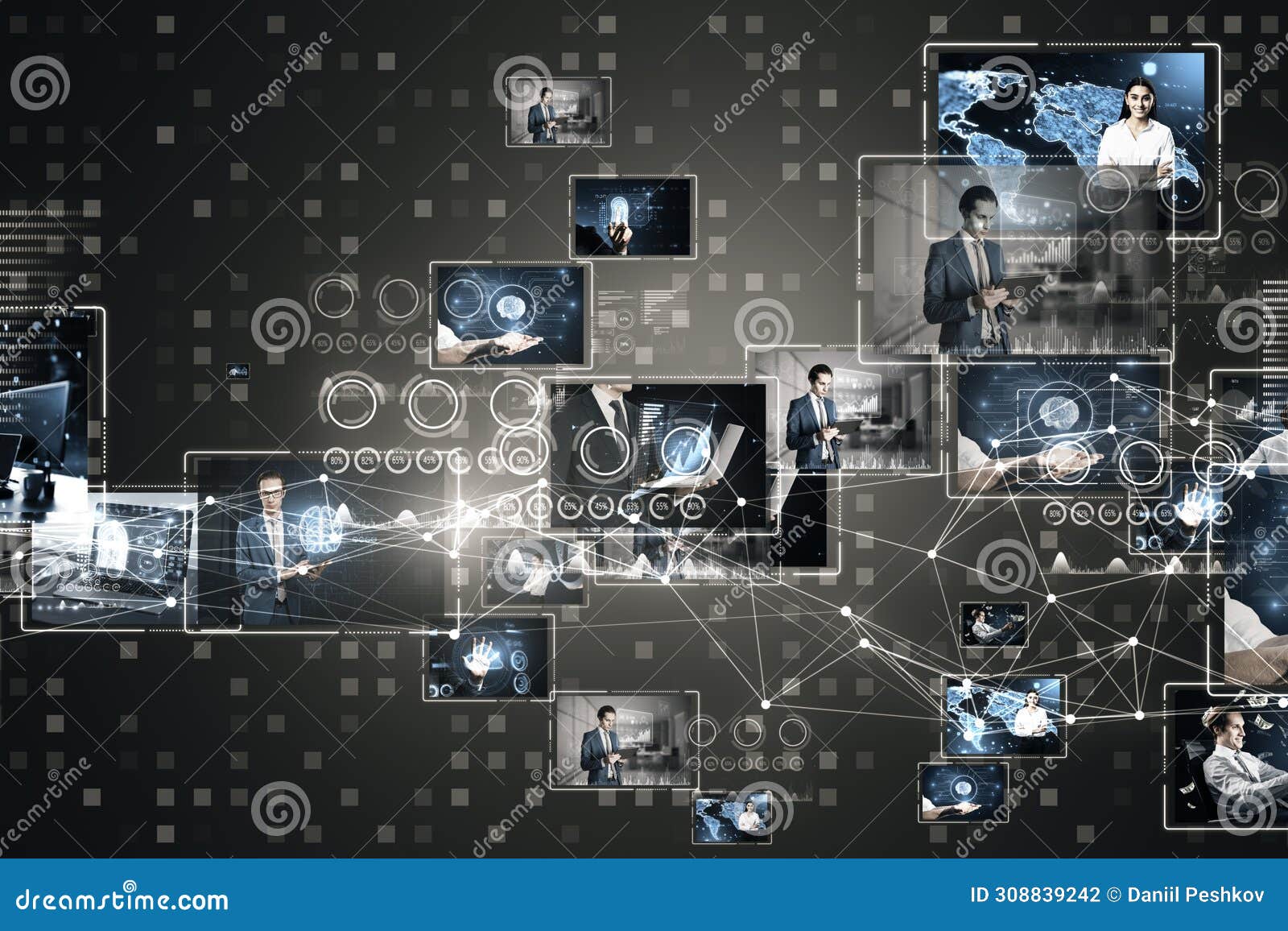 Complex Digital Ecosystem with Interconnected Professional Media ...