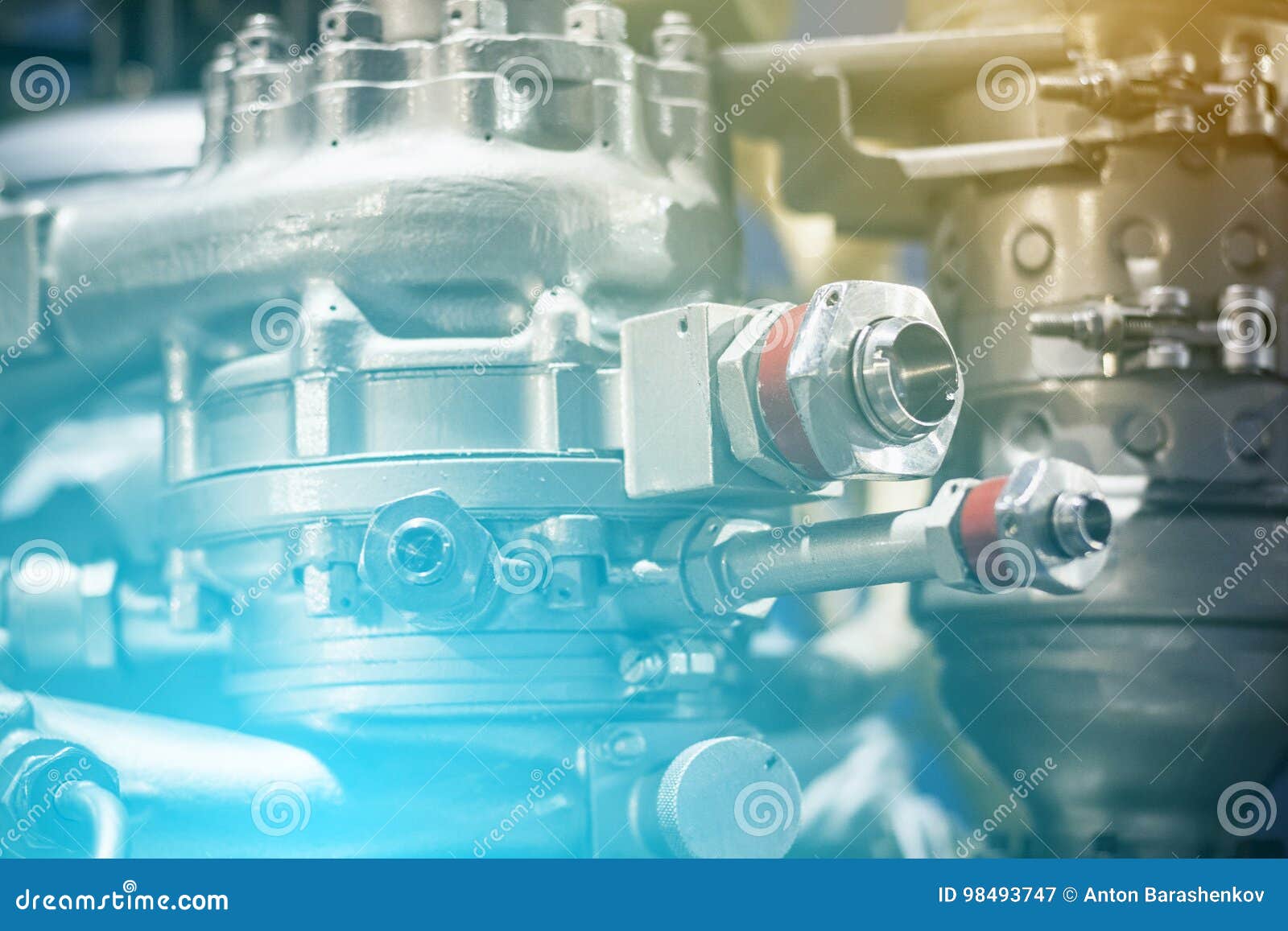 Complex Engineering System Background. Stock Image - Image of mechanic ...