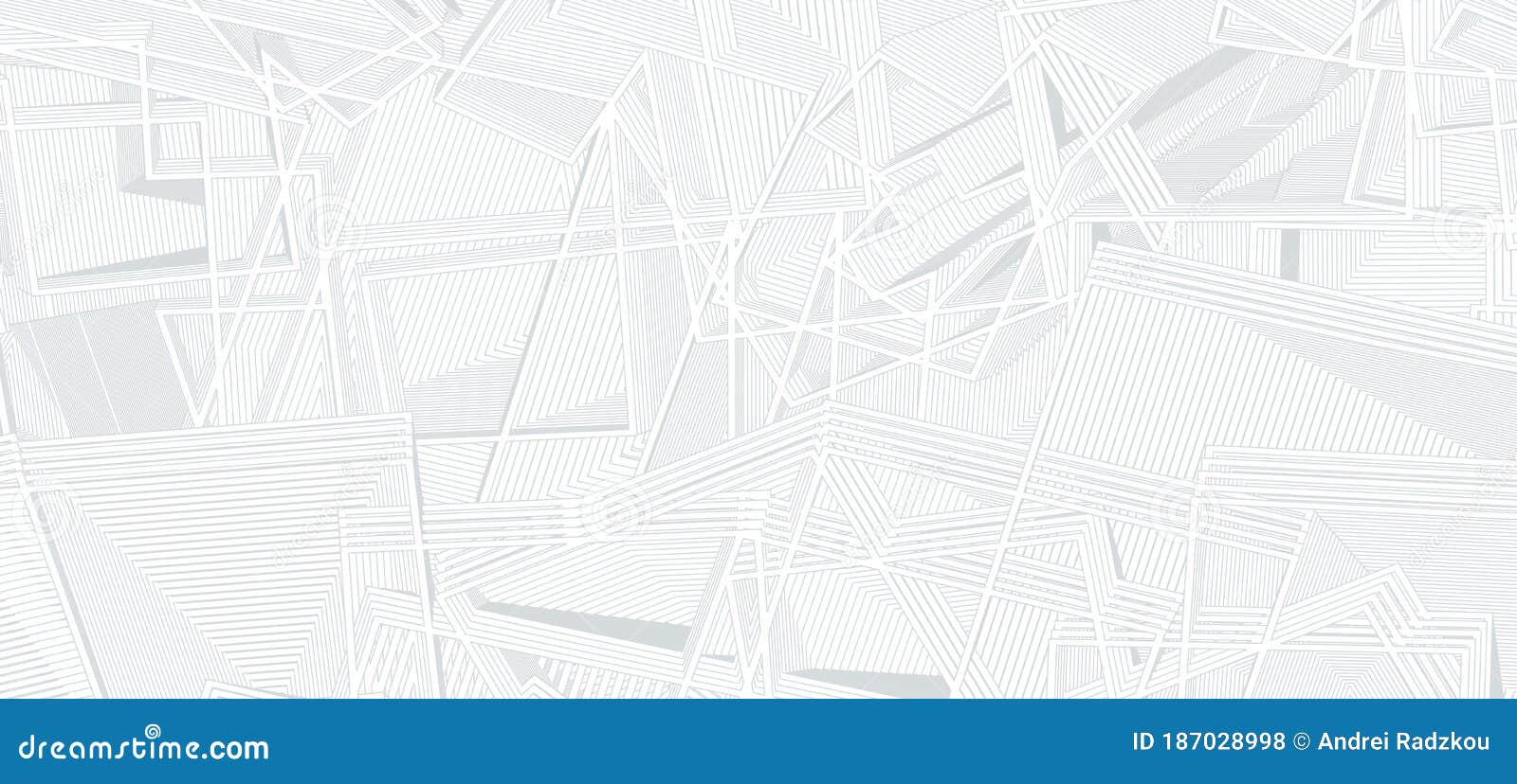 Complex Geometric Abstraction. Unusual Vector Graphics Stock Vector ...