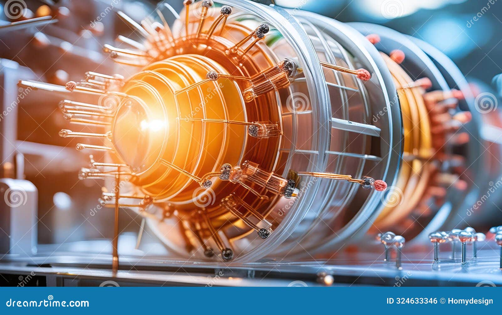 Transparent Casing Reveals The Inner Workings Of A Complex Electronic ...