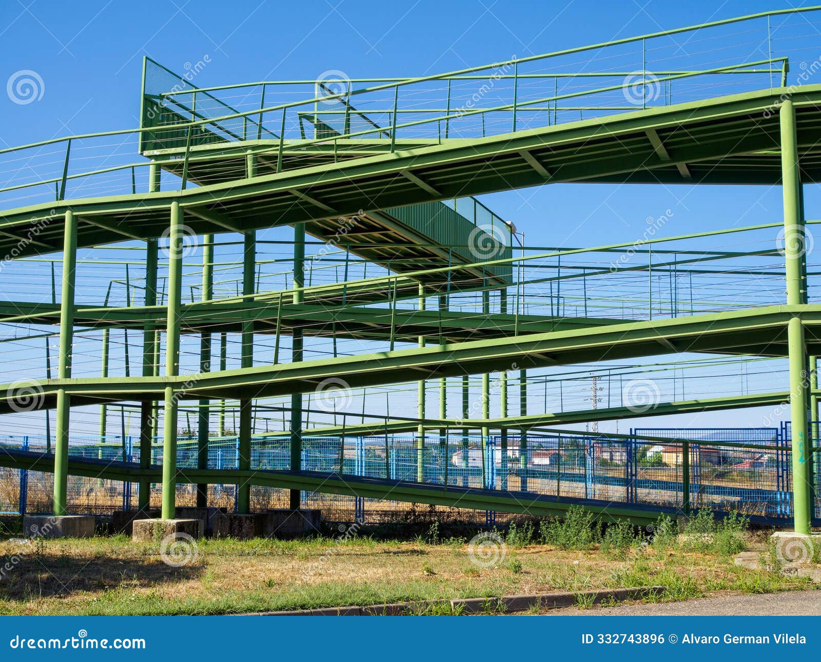 Metal Framework Of New Building Development Stock Image | CartoonDealer ...