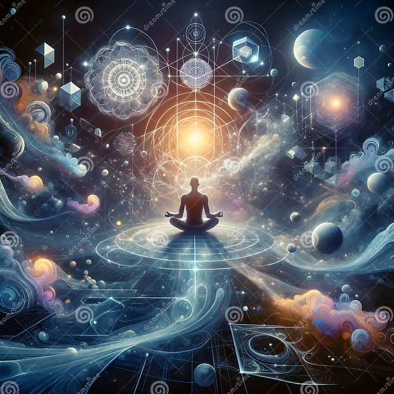 A Complex Image Merging Concepts from Cosmology, Spirituality, and ...