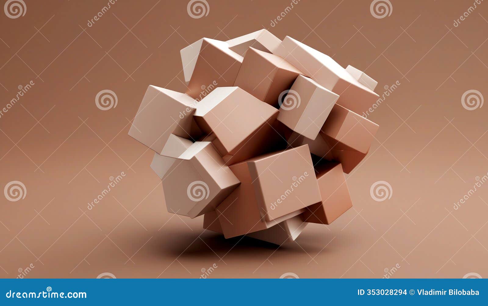 Complex Interplay of Shapes and Colors Captivates the Viewer S Eye ...