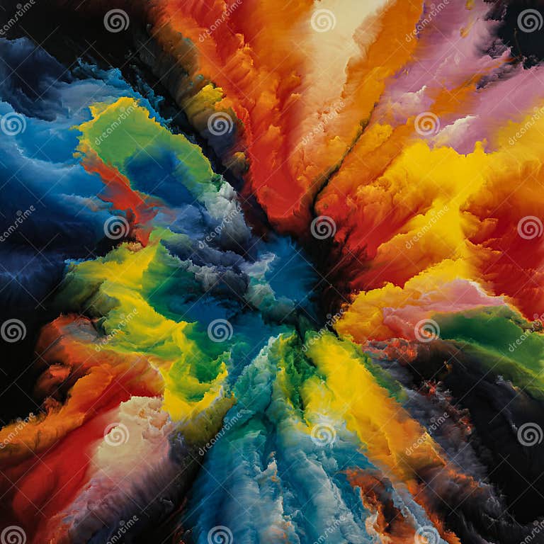 Complex Kinetic Textures stock photo. Image of harmonious - 321561660