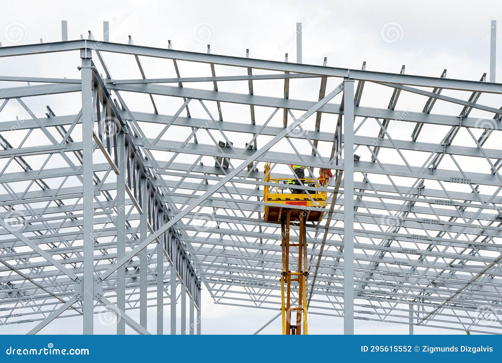Complex Large Volume Steel Frame Structure Assembly Using Self ...
