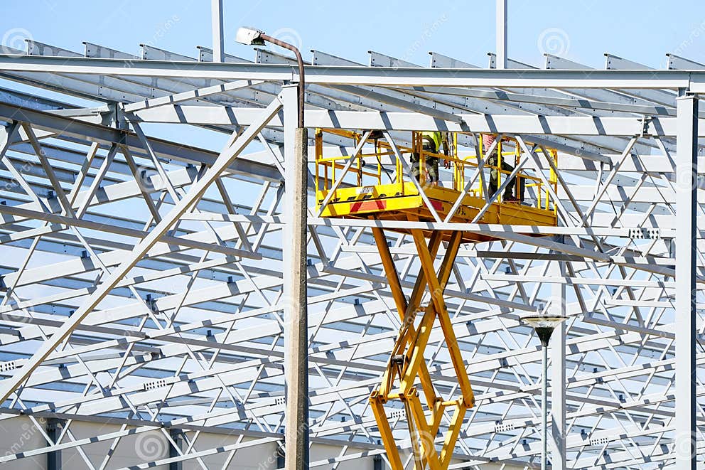 Complex Large Volume Steel Frame Structure Assembly Using Self ...