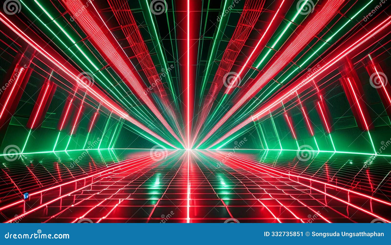 Complex Lattice of Laser Beams, Intersecting Over a Dark Stage, Deep ... Complex Lattice of Laser Beams, Intersecting Over a Dark Stage, Deep ...