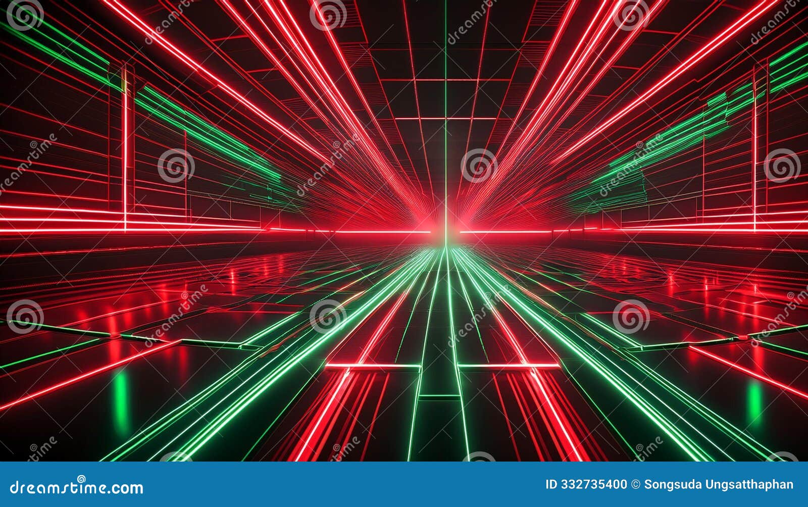 Complex Lattice of Laser Beams, Intersecting Over a Dark Stage, Deep ... Complex Lattice of Laser Beams, Intersecting Over a Dark Stage, Deep ...