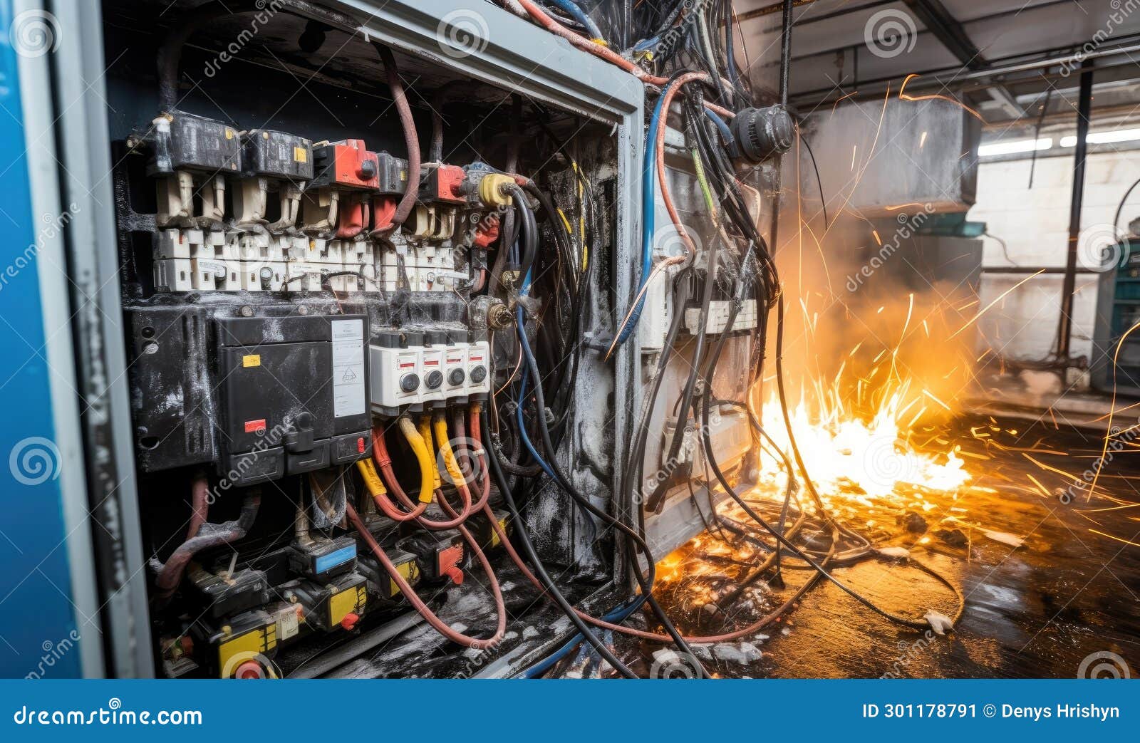 A Complex Machinery with Intricate Connections Stock Illustration ...