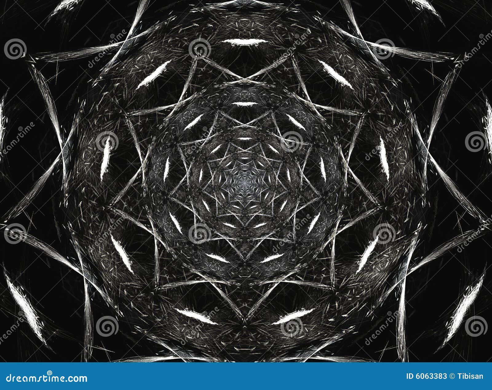 Complex Mandala stock illustration. Illustration of beautiful - 6063383