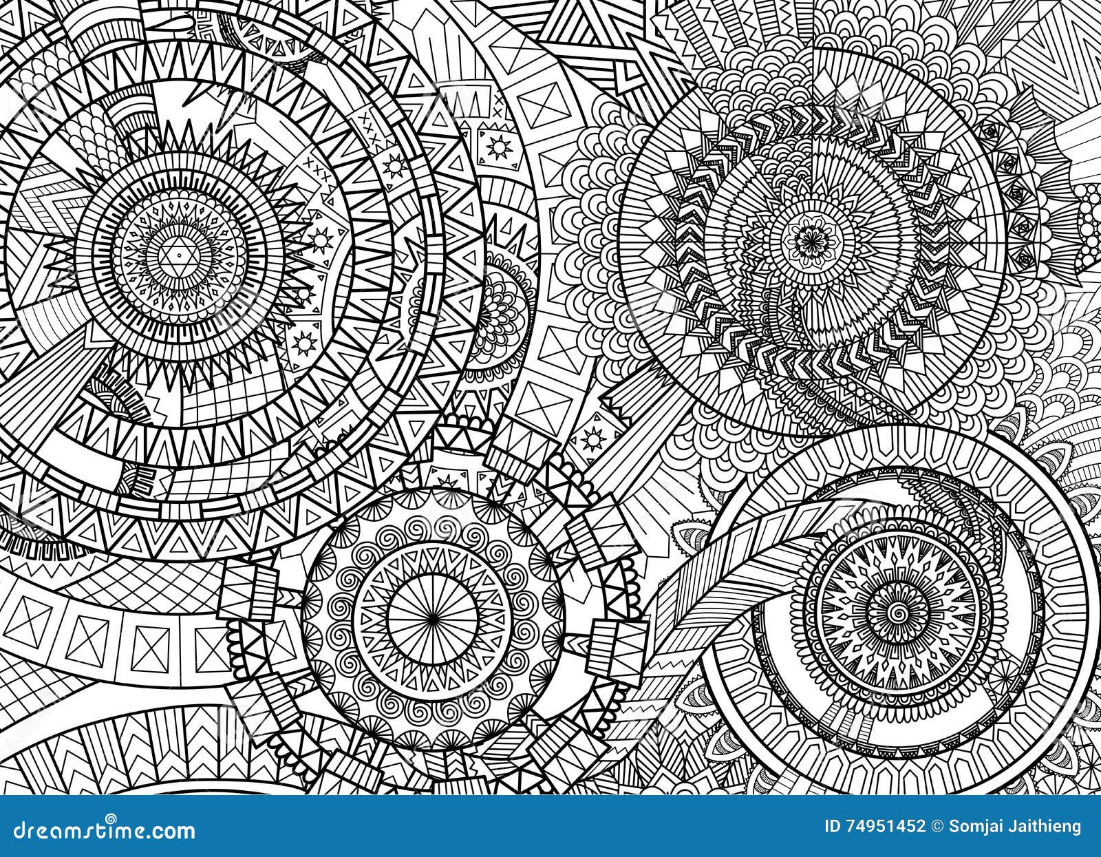 Complicated Mandala Stock Illustrations – 436 Complicated Mandala Stock ...