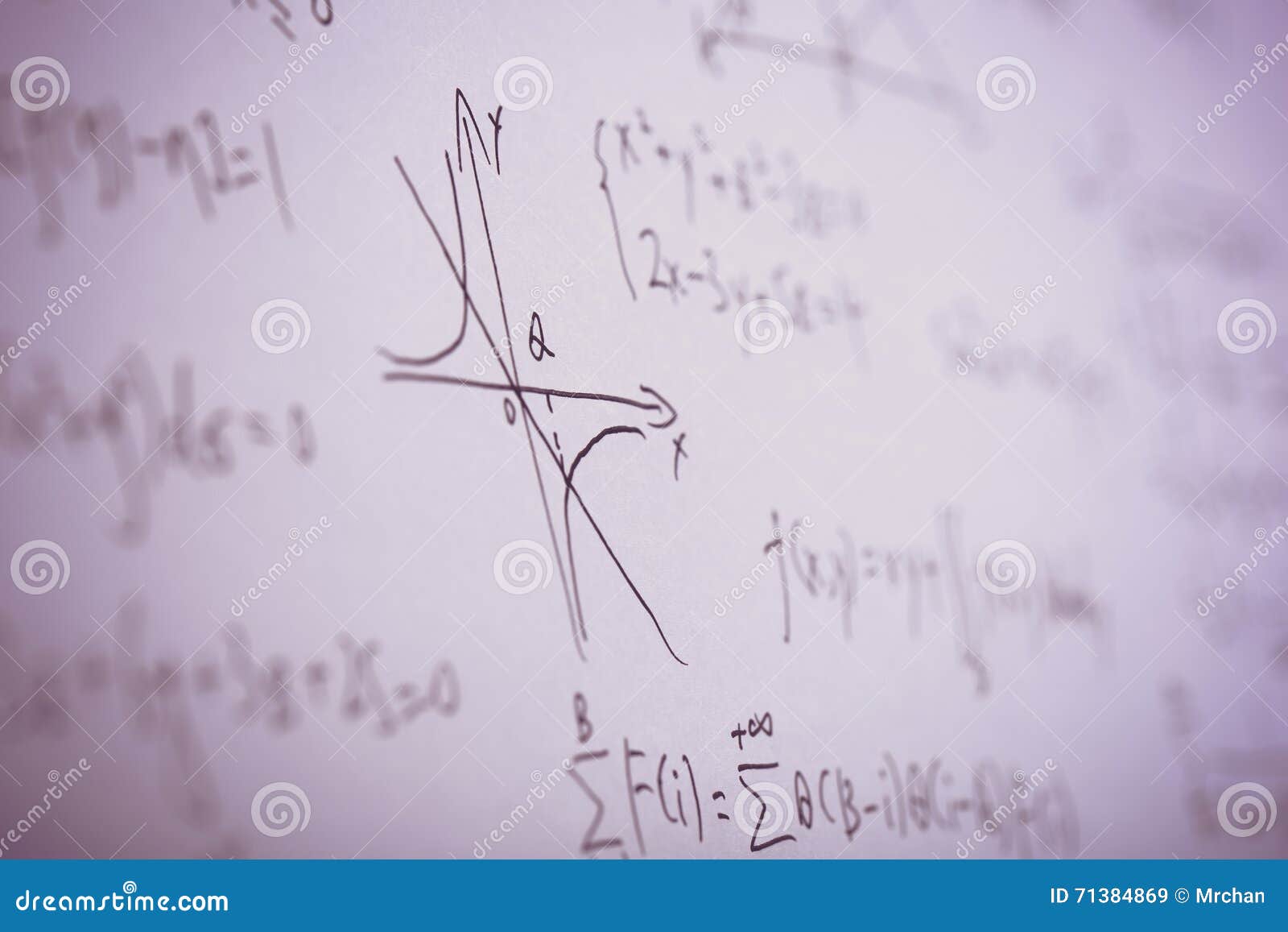 Complex Math Formulas Stock Photo | CartoonDealer.com #71385312