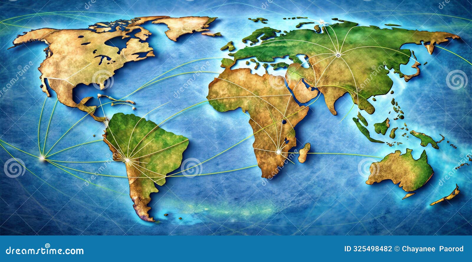 The Complex Mayan System of Trade Routes and Communication Creative AI ...