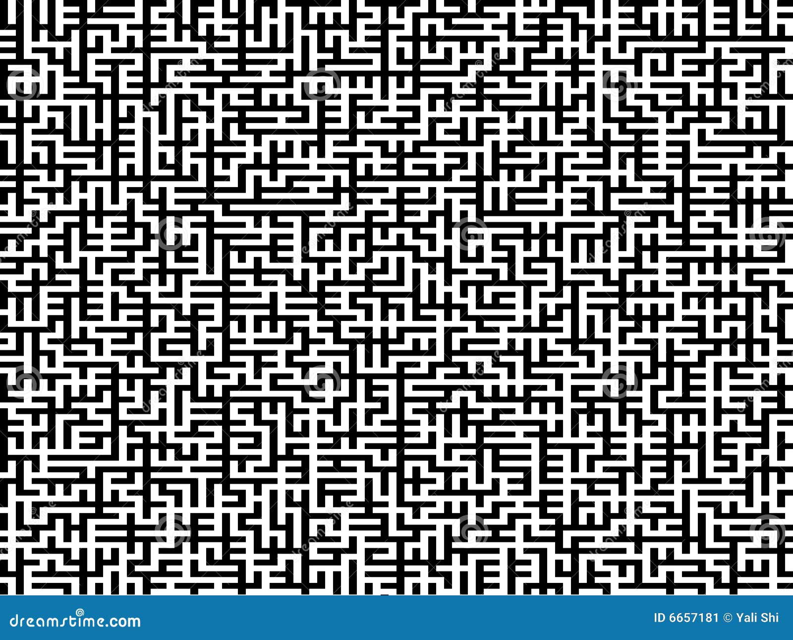 Complex Maze stock illustration. Illustration of abstract - 6657181