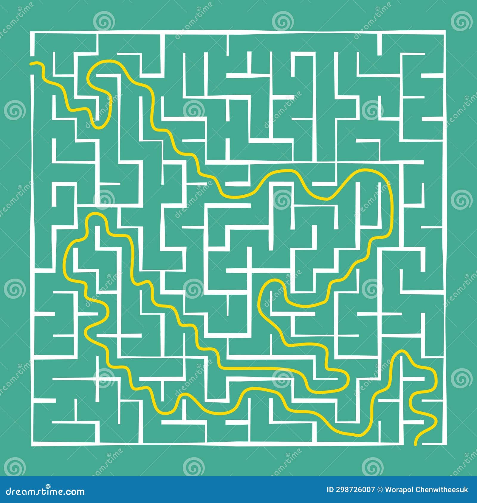 Complex Maze Puzzle Game for Children, Square Labyrinth with Thick ... Complex Maze Puzzle Game for Children, Square Labyrinth with Thick ...