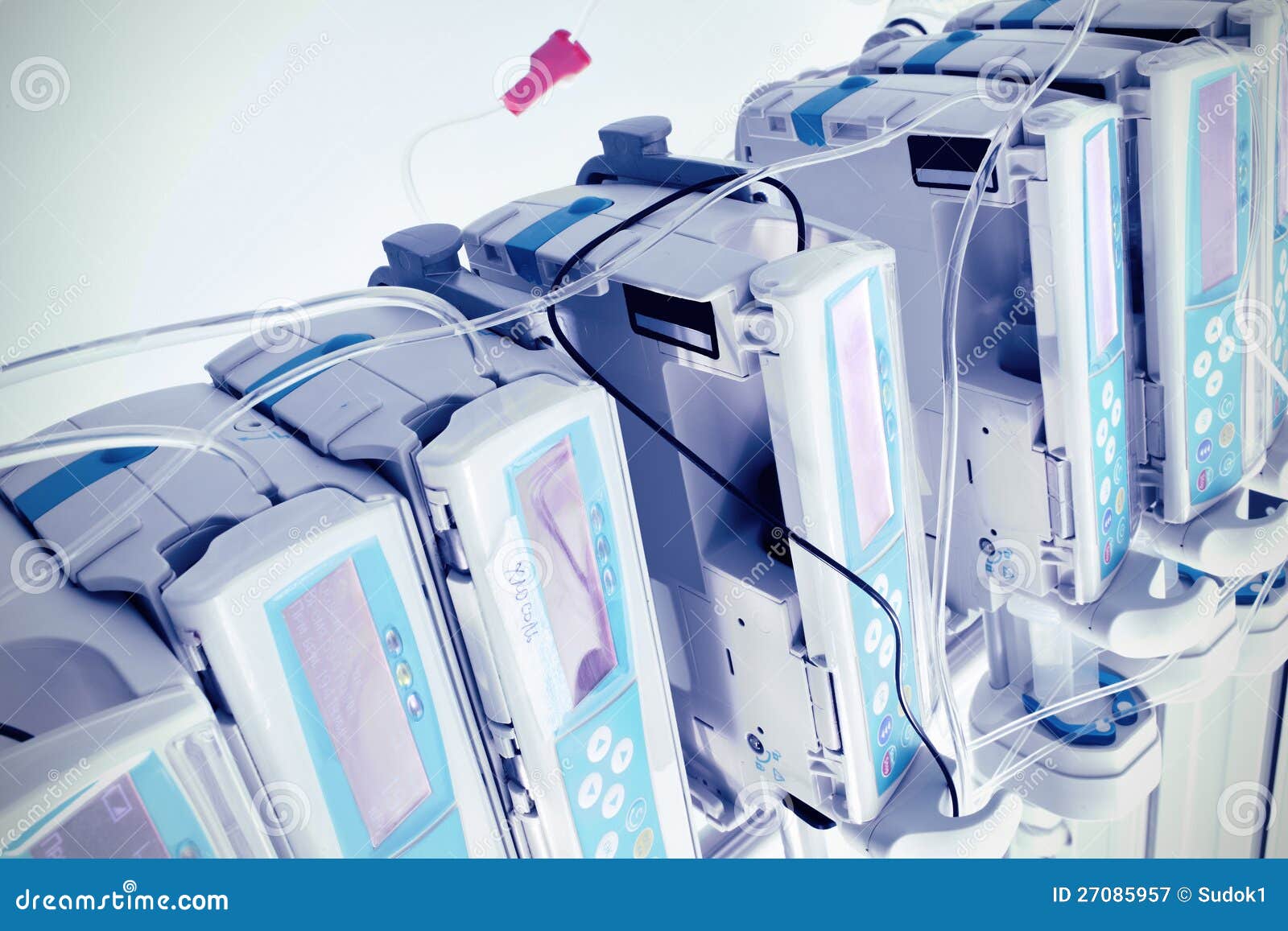 Complex of Medical Equipment Stock Image - Image of closeup, machine ...