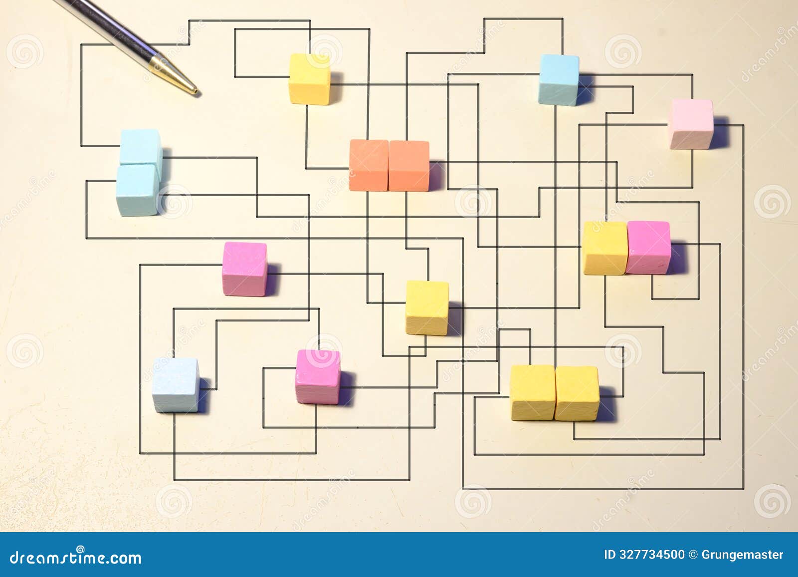 Complex Messy Management or Organization, Chaotic Decision Tree ...