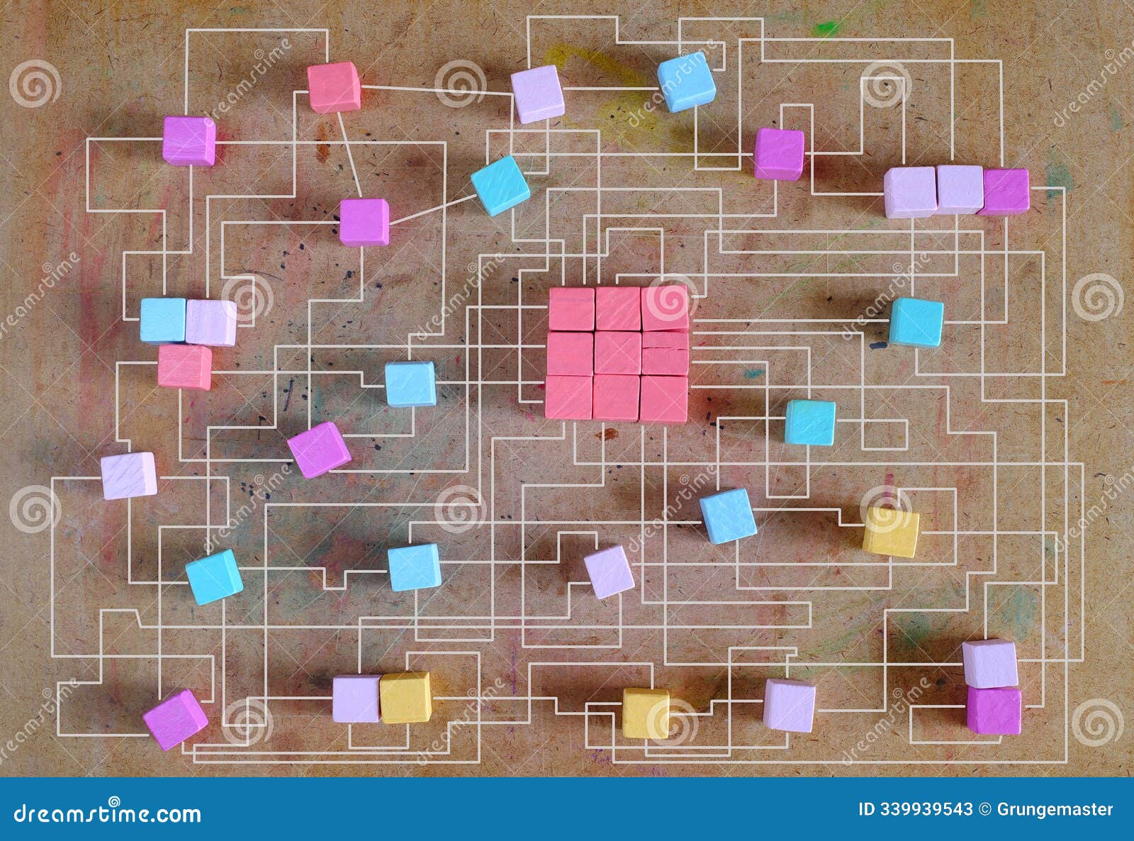 Complex Messy Management or Organization, Chaotic Decision Tree ...