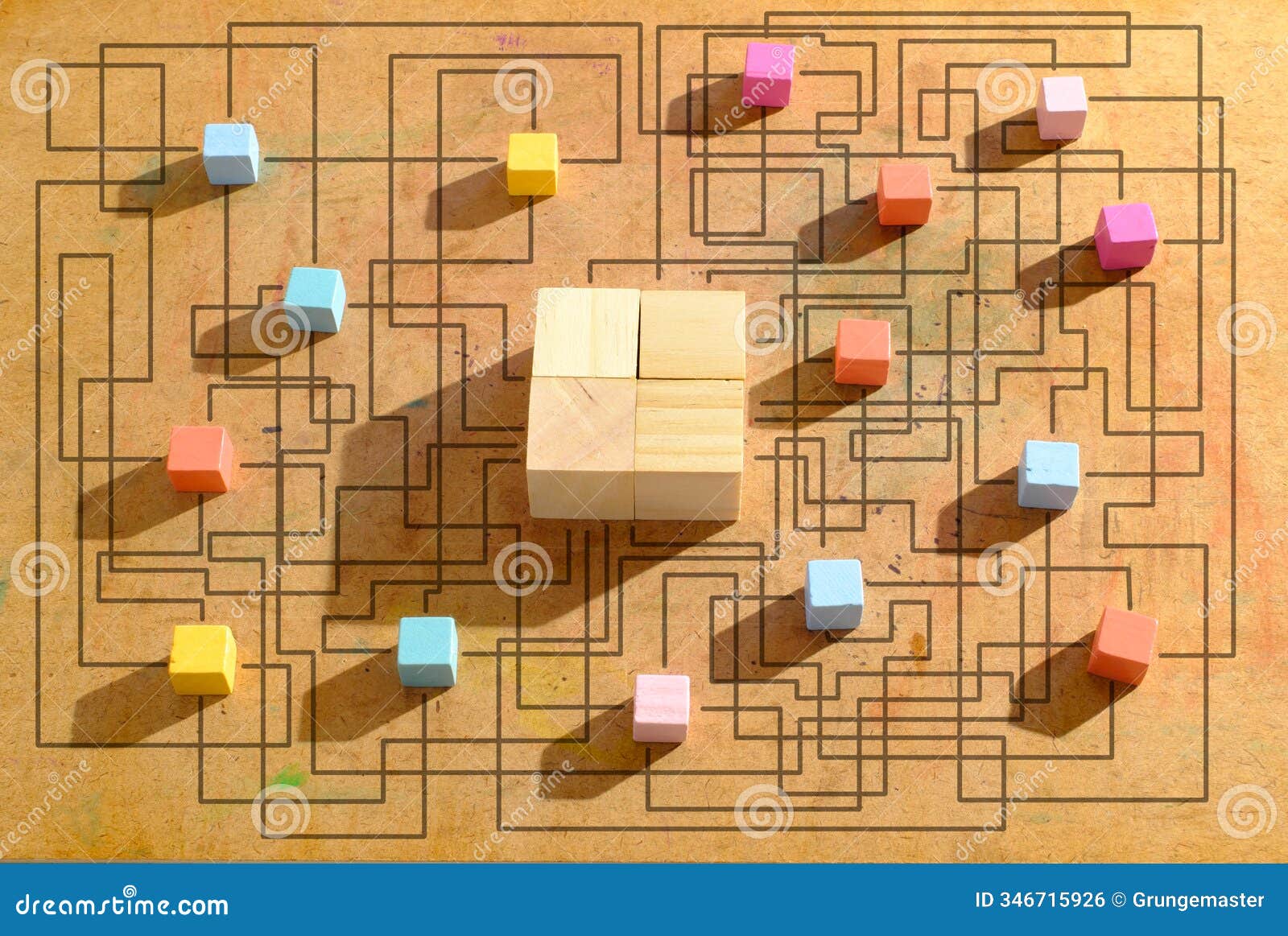 Complex Messy Management or Organization, Chaotic Decision Tree ...
