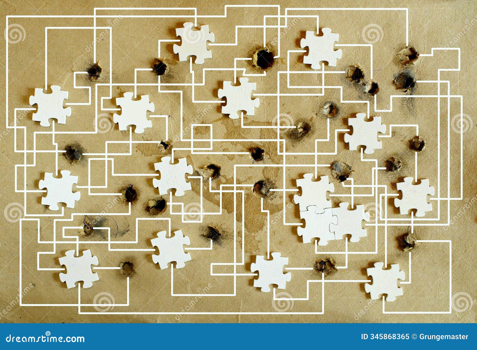 Complex Messy Management or Organization, Chaotic Decision Tree ...