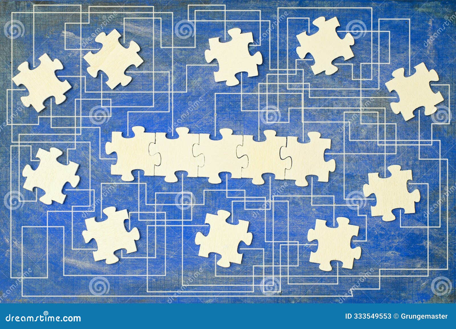 Complex Messy Management or Organization, Lack of Team Spirit.chaotic ...