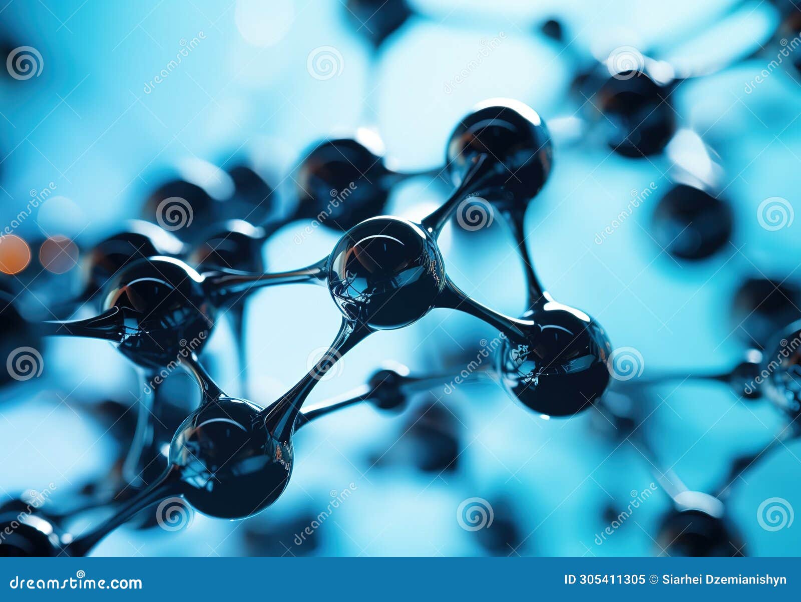 Complex Molecular Structure - a Detailed Overview of the Atoms and ...