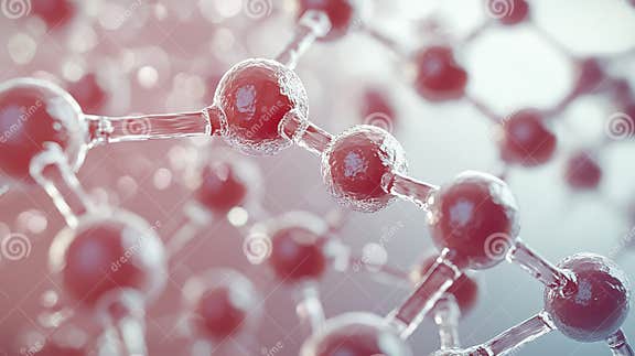 Complex Molecular Structure Featuring Multiple Interconnected Molecules ...