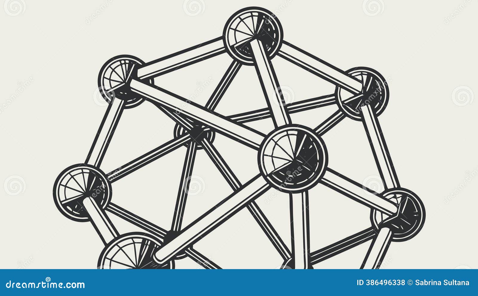 Complex Molecular Structure - A Detailed Overview Of The Atoms And ...